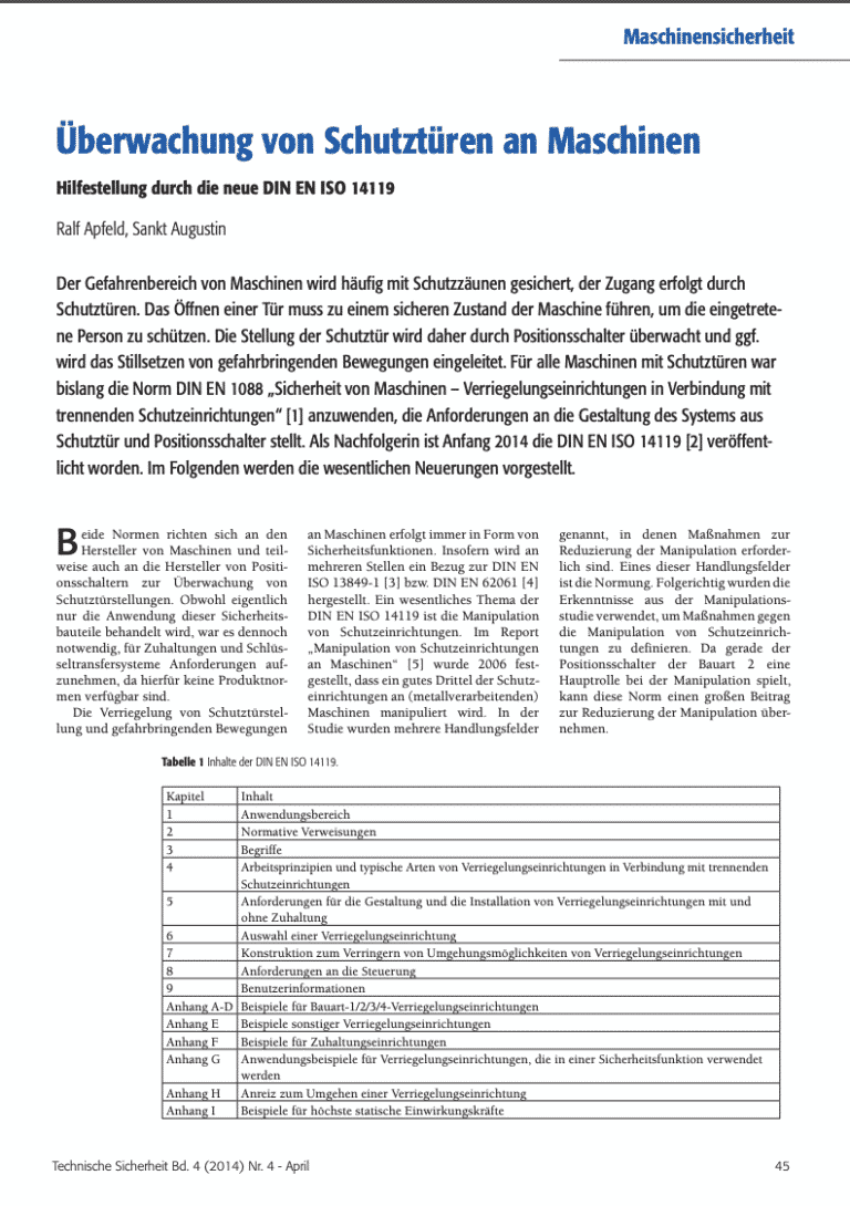 Veiligheidssystemen op machines volgens ISO 14119 – Webshop en e ...